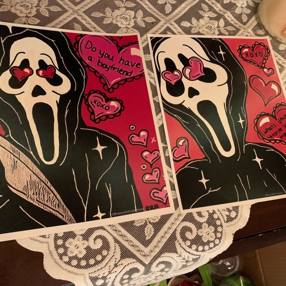 Art | Two 8x1 Ghostface Pictures Scream Photos Horror | Poshmark